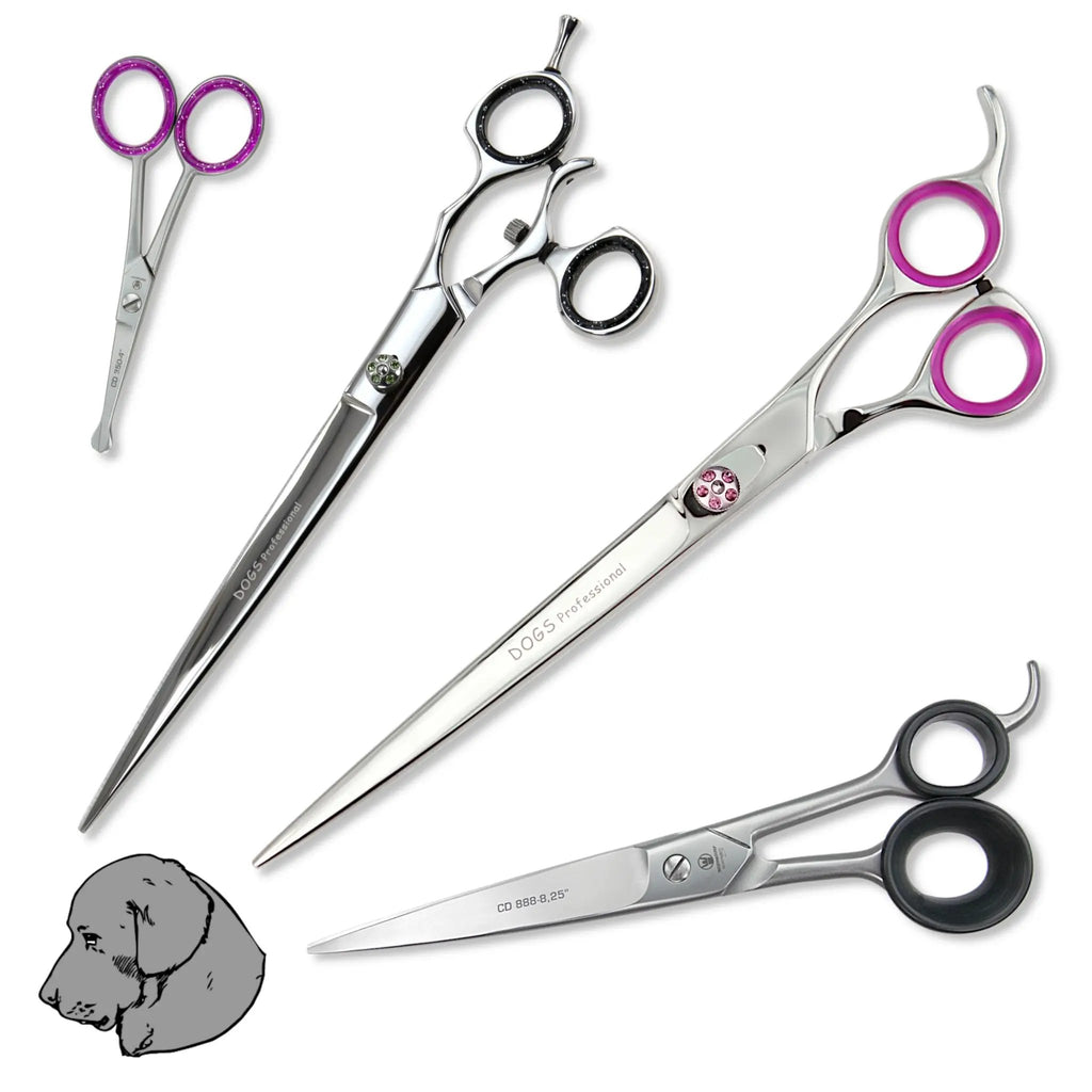 Hundescheren / Fellscheren - gerade – sollomo